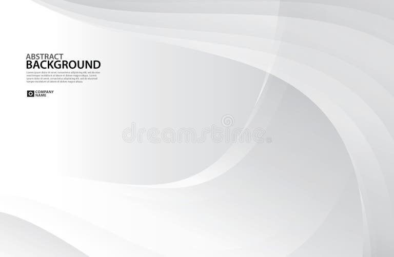 Gray Curve Abstract Background, White Texture, Wallpaper, Surface ...