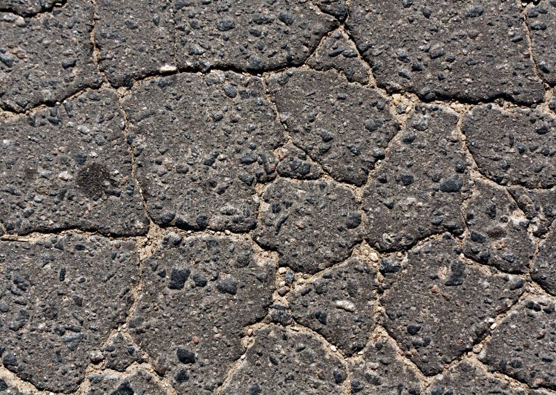 Gray Damaged Asphalt Road Texture. Stock Image - Image of ground ...
