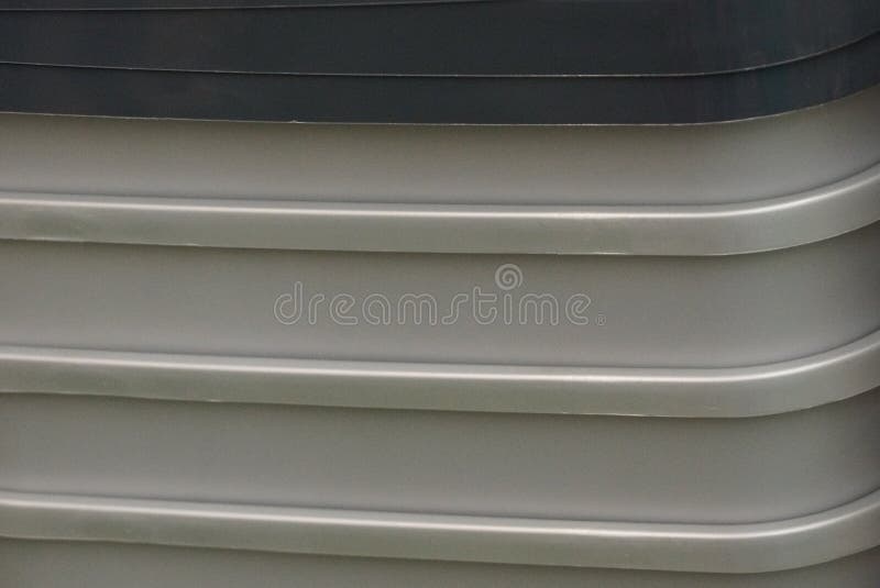 Gray Dark Plastic Texture from a Row of Boxes Stock Image - Image of ...