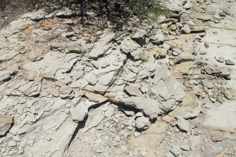 Wind Eroded Rock Formations Gray Sand Stone Stock Photos - Free ...