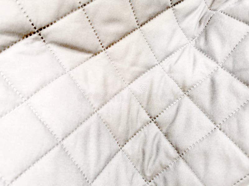 Gray Diamond Stitching Pattern, Quilted Woven Fabric Texture Background ...