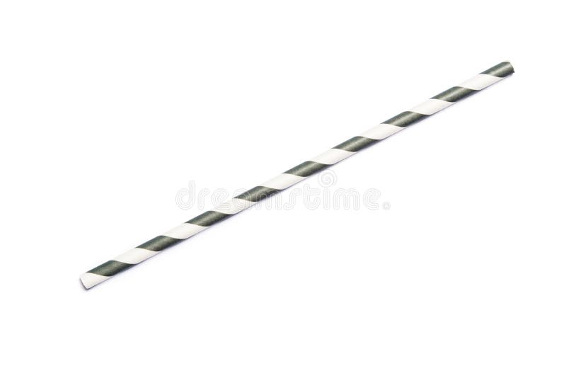 Gray and White Striped Drinking Straw Stock Image - Image of classic ...