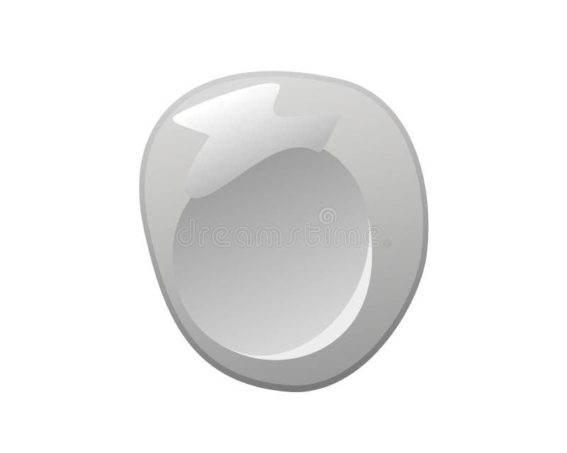 One big gray drop stock vector. Illustration of droplet - 92357341