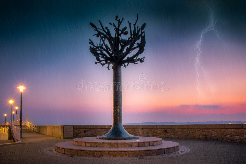 Gray Dry Tree Illustration Picture. Image: 109907966