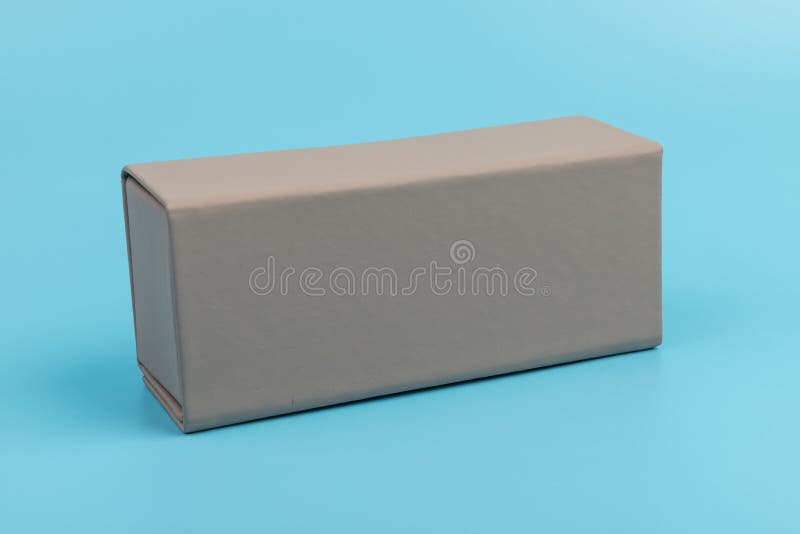 Gray Empty Rectangular Box for Branding, Presentation and Mockup Stock ...