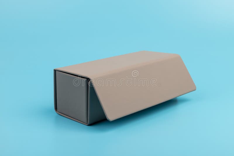 Gray Empty Rectangular Box for Branding, Presentation and Mockup Stock ...