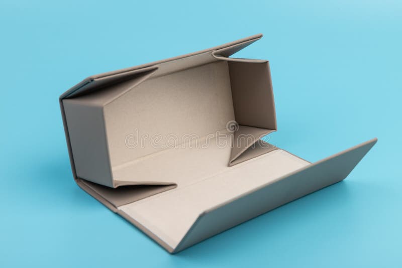 Gray Empty Rectangular Box for Branding, Presentation and Mockup Stock ...