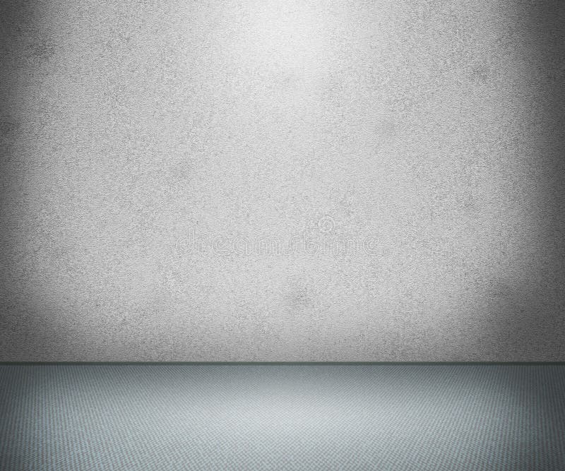 Gray Empty Room stock illustration. Illustration of architecture - 25629613