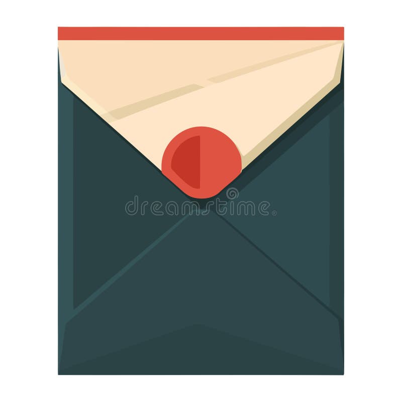 Gray envelope mail stock vector. Illustration of postal - 276738757