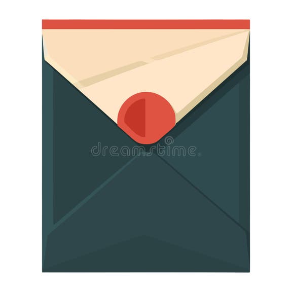 Gray envelope mail stock vector. Illustration of postal - 276738757