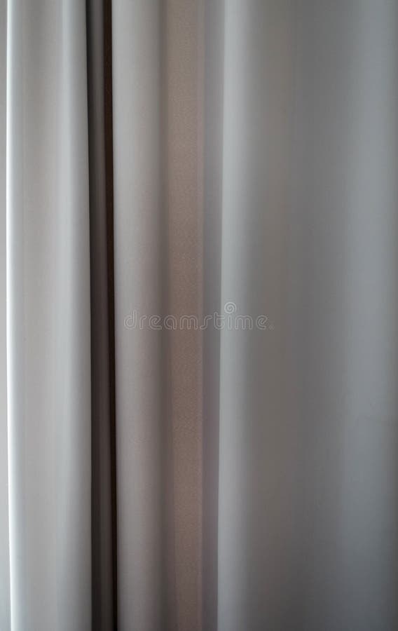 A Curtain in Front of the Window with a Transparent Color and a Flower ...