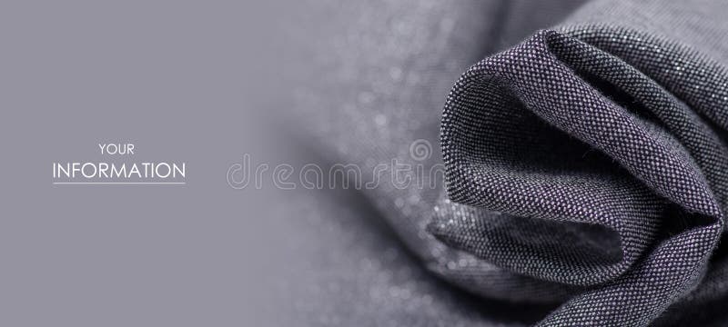 Gray Fabric Shine Material Textile Macro Stock Photo - Image of ...