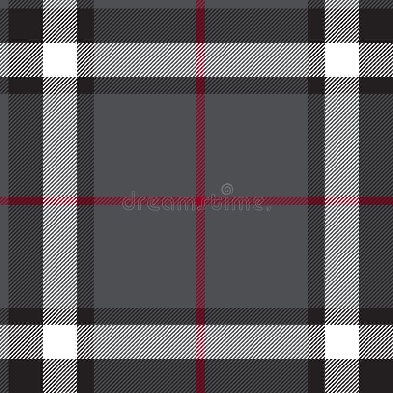 Gray Fabric Texture Check Seamless Stock Vector - Illustration of ...