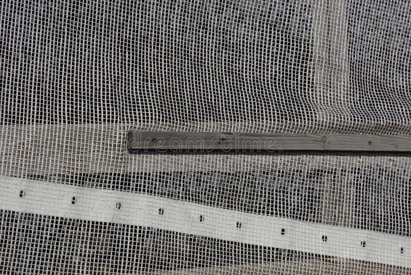 Gray Fabric Texture of Cloth Mesh and Wood Plank Stock Image - Image of ...