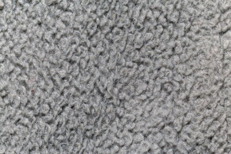 Gray Fabric Texture, Terry Cloth, Close-up View Stock Image - Image of ...