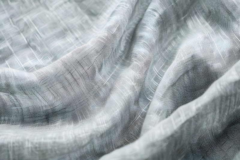 Gray Fabric Texture with Wrinkles and Scratches Stock Illustration ...