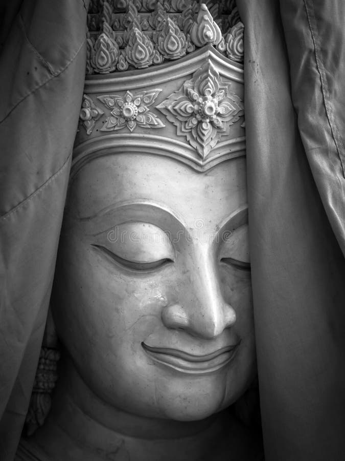 Gray Face of god statue stock photo. Image of historic - 186178534