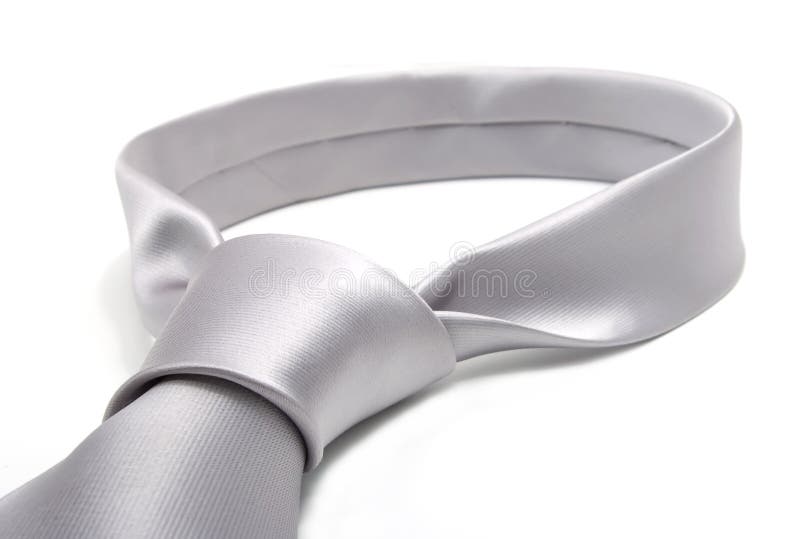 Gray fashionable necktie stock image. Image of necktie - 8311953