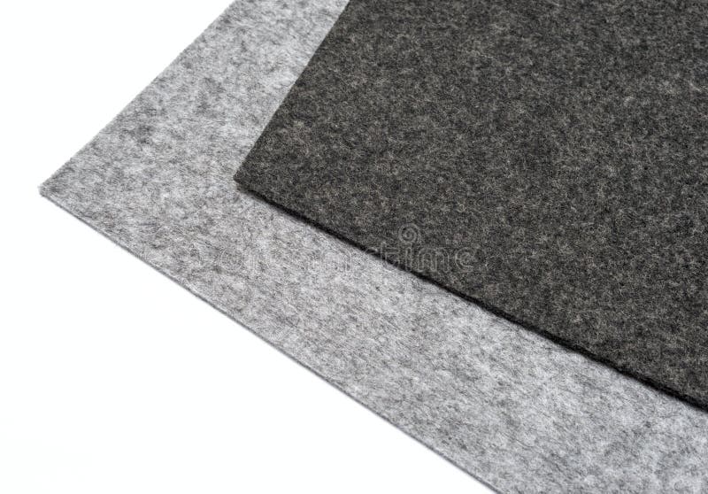 Gray felt pieces stock image. Image of textile, background - 70393173
