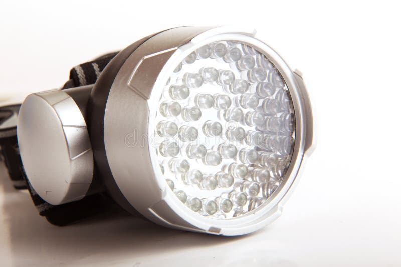 Gray Flashlight stock image. Image of electricity, equipment - 37365651