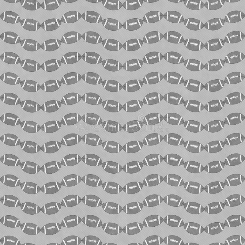 Gray Football Tile Pattern Repeat Background Stock Illustration ...