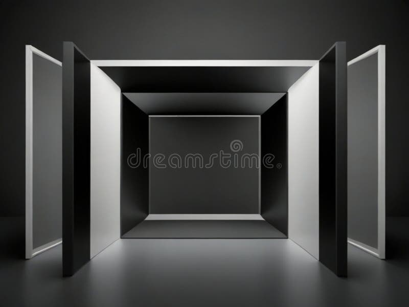 Gray frames stock illustration. Illustration of connection - 314165981