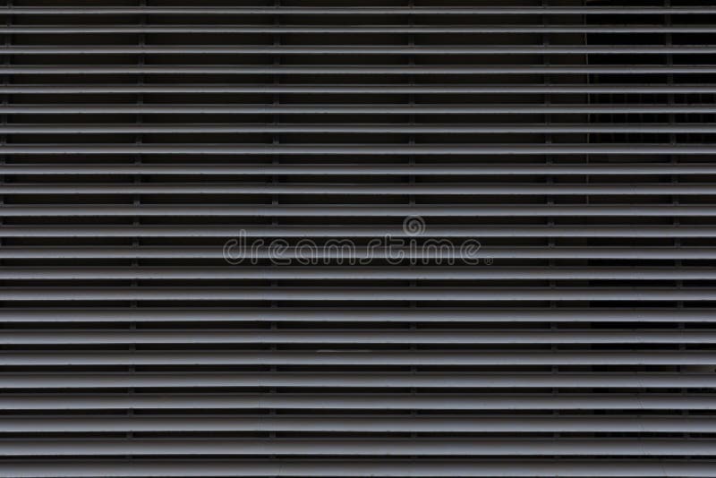 Gray Galvanized Thin Layers of Metal Panels, Horizontal Pattern on Gate ...