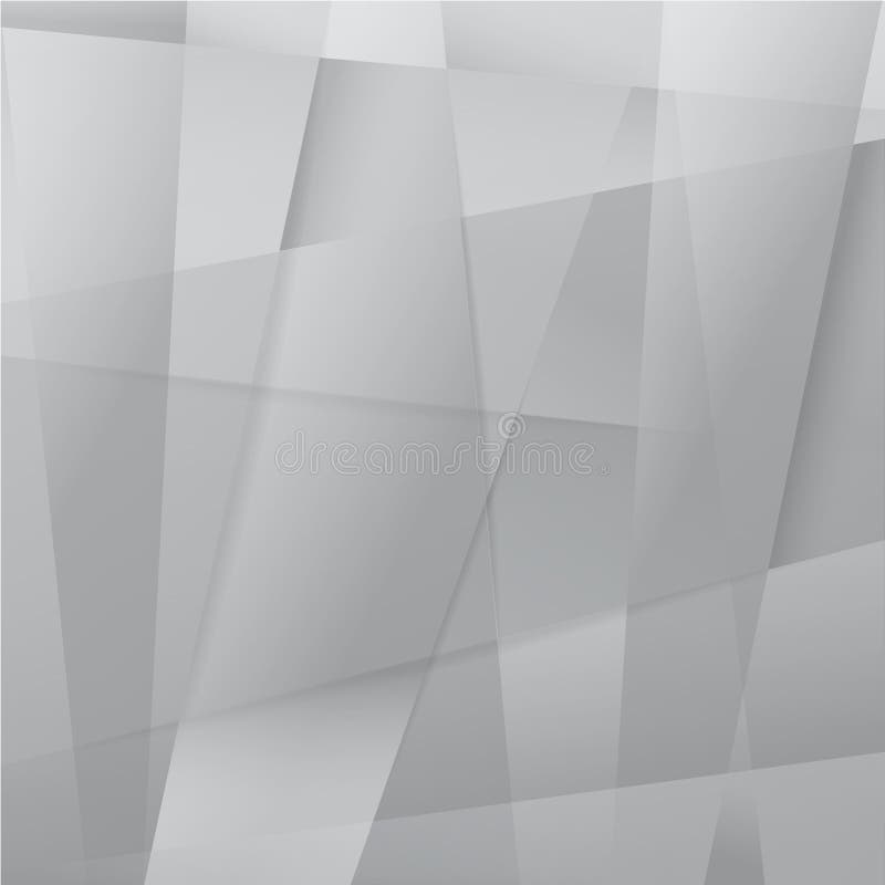 Gray Geometric Abstract Background Stock Vector - Illustration of ...