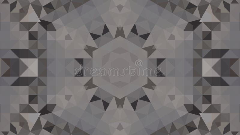 Gray Geometric Design, Gray Abstract Background. Mosaic of a Vector ...