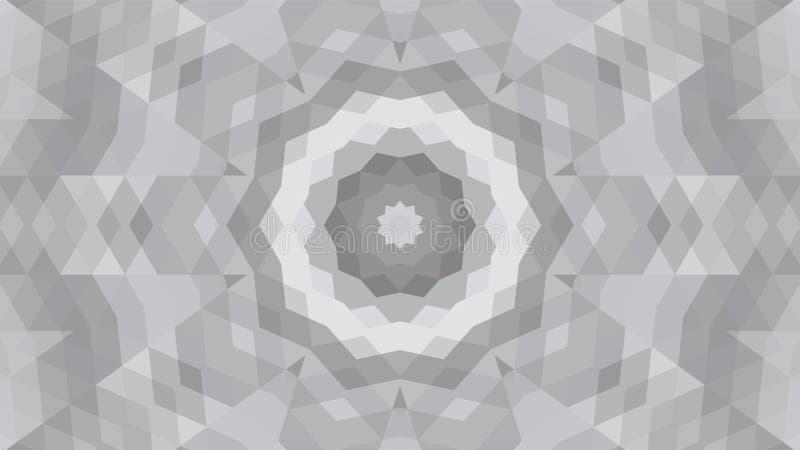 Gray Geometric Design, Gray Abstract Background. Mosaic of a Vector ...