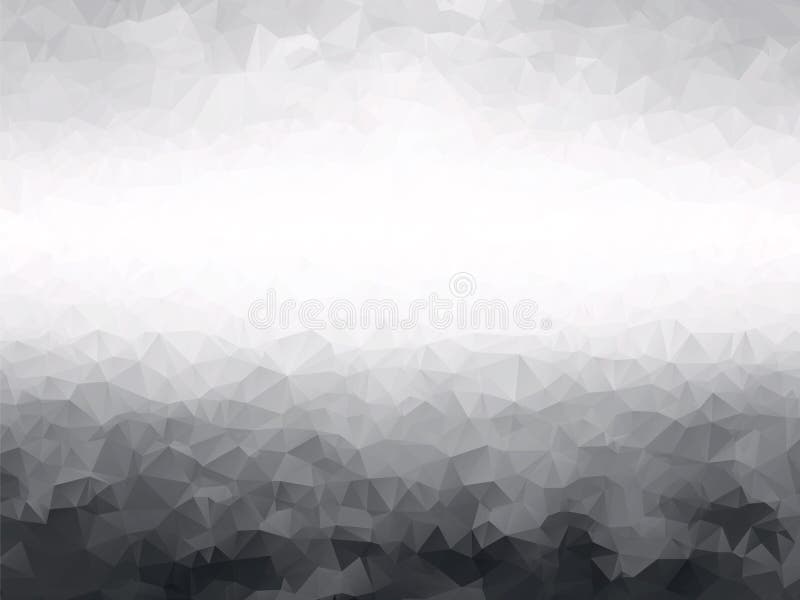 Gray Geometric Landscape Background Stock Illustration - Illustration ...