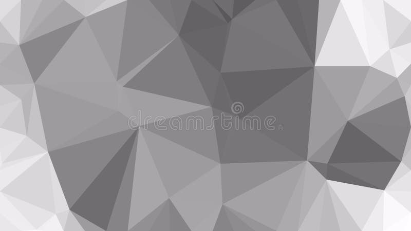 Gray Geometric Polygon Background Vector Stock Vector - Illustration of ...