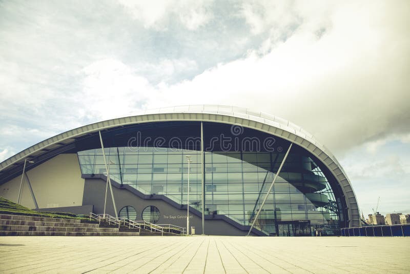 Gray Glass Building during Daytime Stock Photo - Image of britain ...