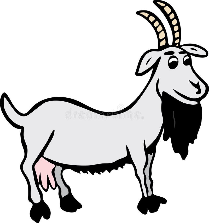 Gray Goat Stock Illustrations – 612 Gray Goat Stock Illustrations ...