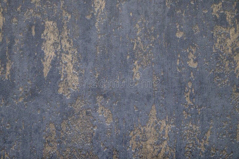 Gray and Golden Textured Wall Surface. Rough Stylized Texture. Abstract ...