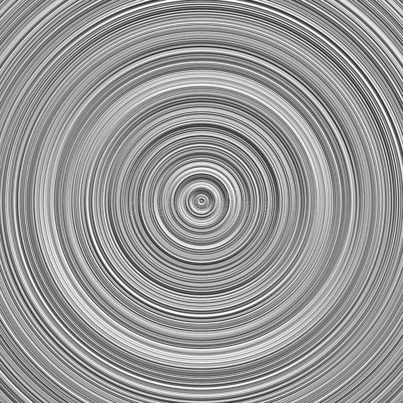 Gray Gradient Concentric Circle Background Design Stock Vector ...