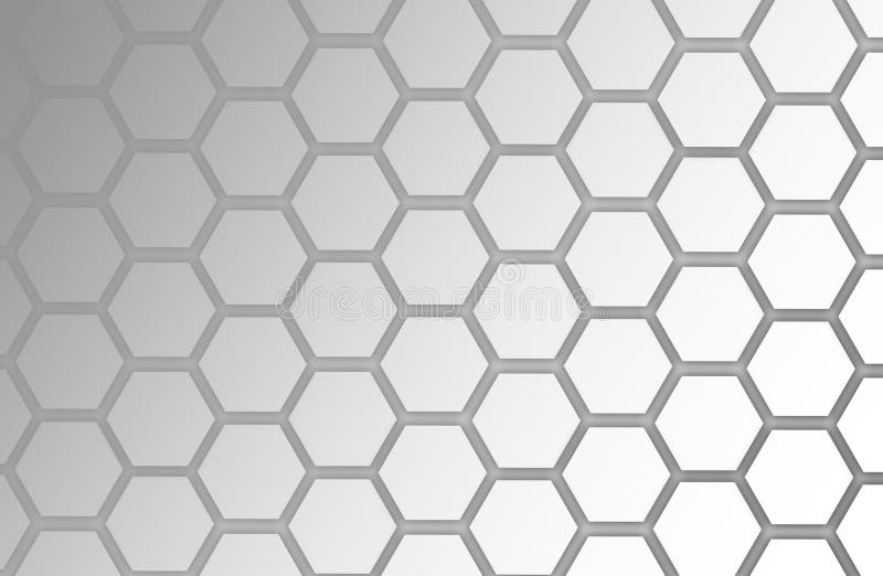 Gray Gradient Octagonal Background, Wallpaper Stock Illustration ...