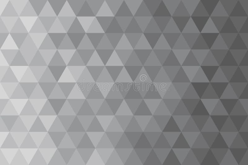 Gray Gradient Triangle Shape Abstract Background Pattern Stock Vector ...