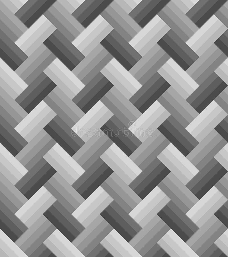 Gray Gradient Zigzag Rectangle Pattern Seamless Background Stock Vector - Illustration of ...