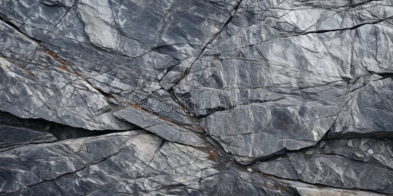 Gray Granite Stone Background, Aged Rough Rock Material Texture Top ...