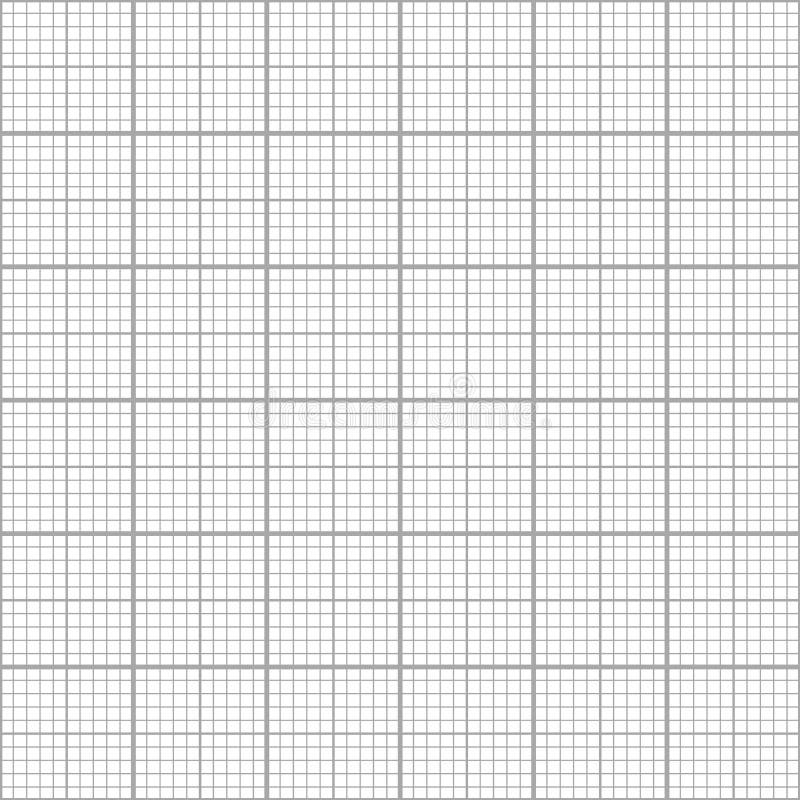 Gray Graph Grid, Seamless Pattern Stock Vector - Illustration of ...