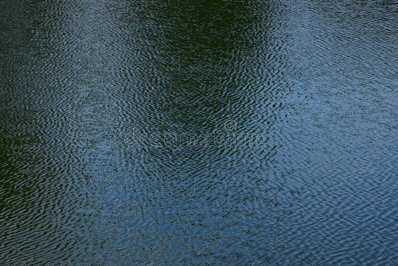 Gray Green Texture of Water and Waves on the Pond Stock Photo - Image ...