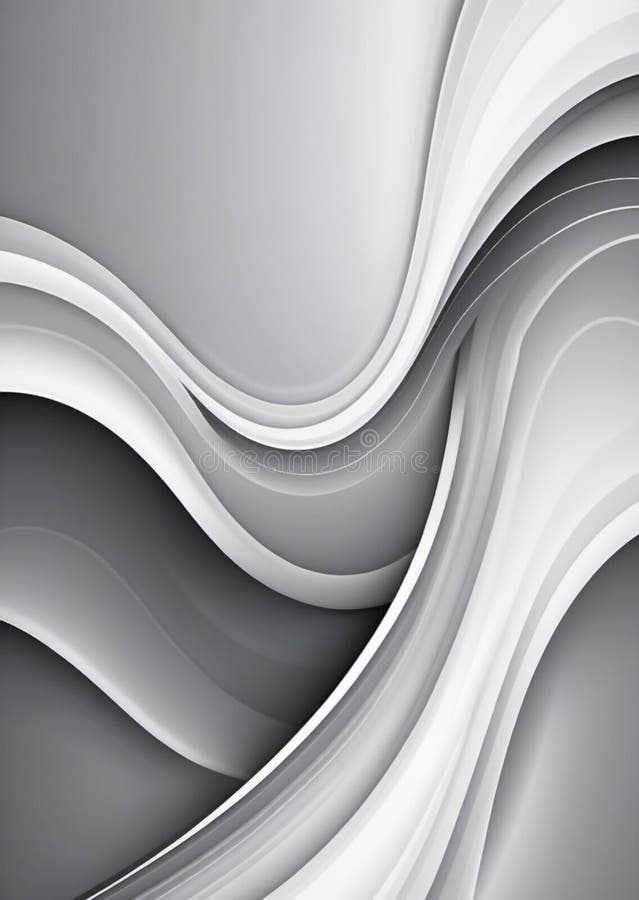 Gray Grey White Beautiful Abstract Gradient Background with Dark Light ...