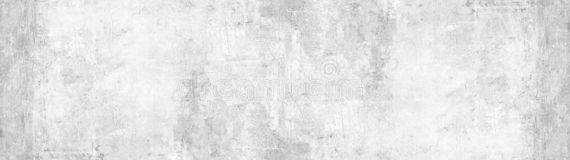 Gray Grey White Stone Concrete Texture Background Panorama Banner Long ...