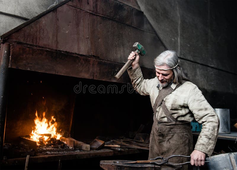 Old Blacksmith Forge Forges Metal Products Stock Photo - Image of fire, antique: 99186654