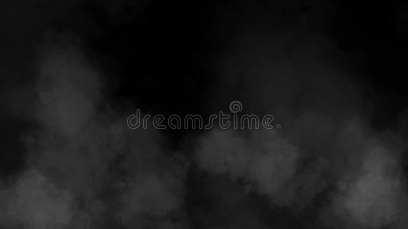 Gray Haze Animation in Motion on Black Background HD Stock Footage ...