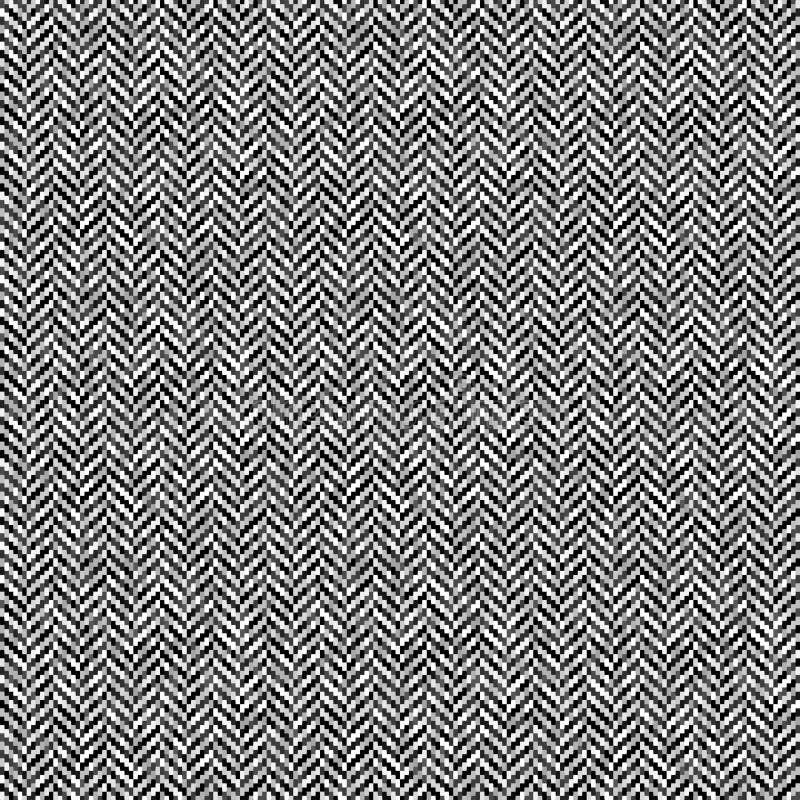 Gray Herringbone Tweed Seamless Pattern Stock Vector - Illustration of ...