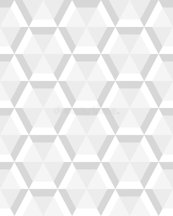 Gray hexagon seamless stock illustration. Illustration of modern - 69311797