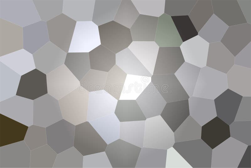 Gray Honeycomb Pattern Background Stock Illustration - Illustration of ...