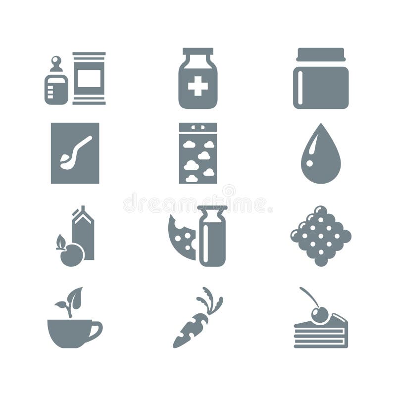 Gray icon set activity stock illustration. Illustration of icon - 58211289